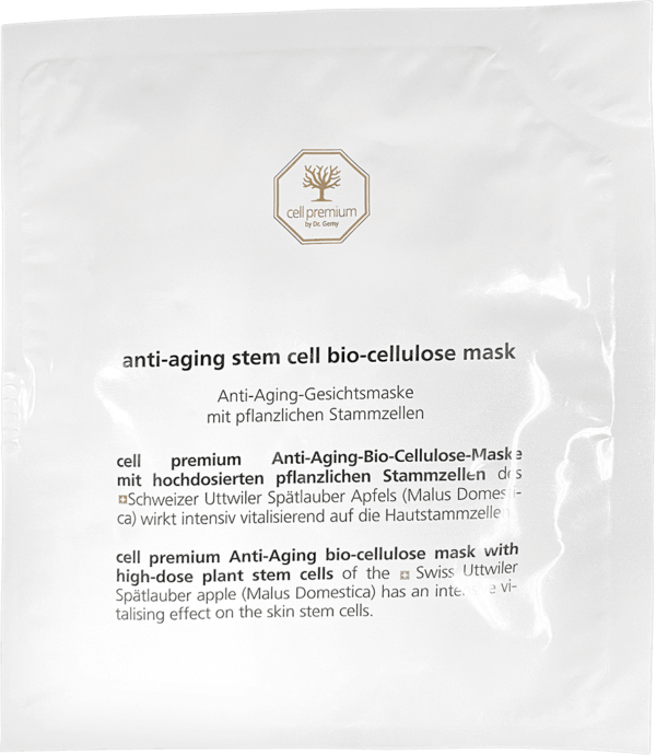 anti-aging stem cell biocellulose mask - cell premium by Dr. Gerny